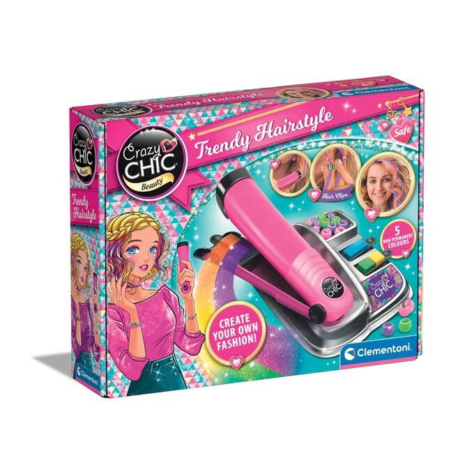 Clementoni Crazy Chic Trendy Hairstyle - Hobbycraft