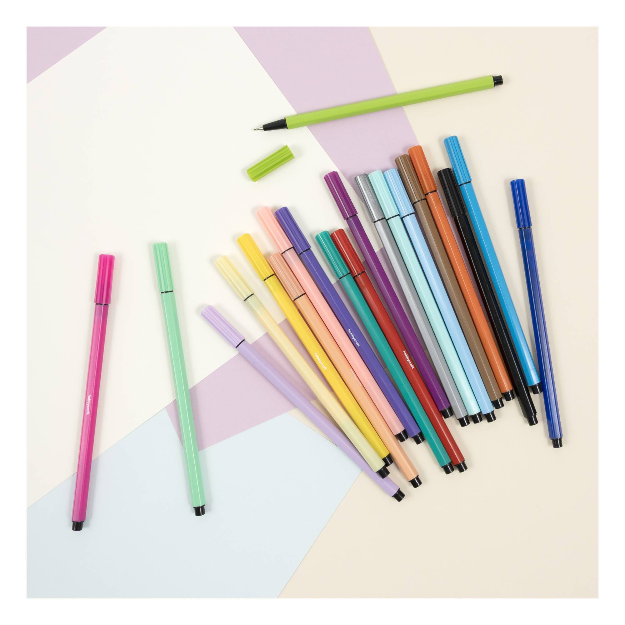 Assorted Fineliners 20 Pack - Hobbycraft