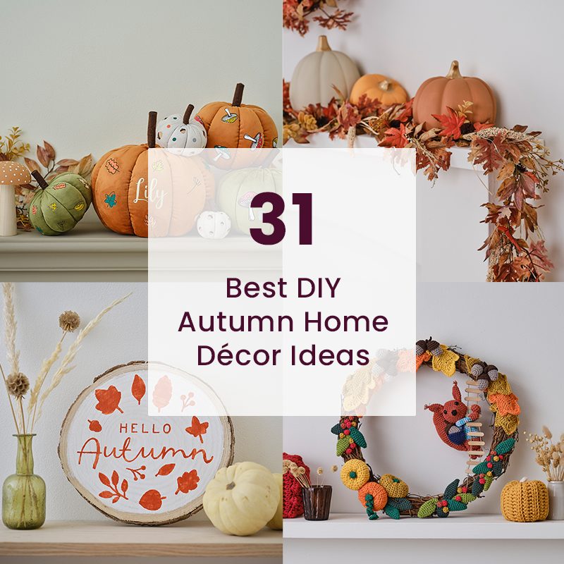 31 Best DIY Autumn Home Décor Ideas - Hobbycraft
