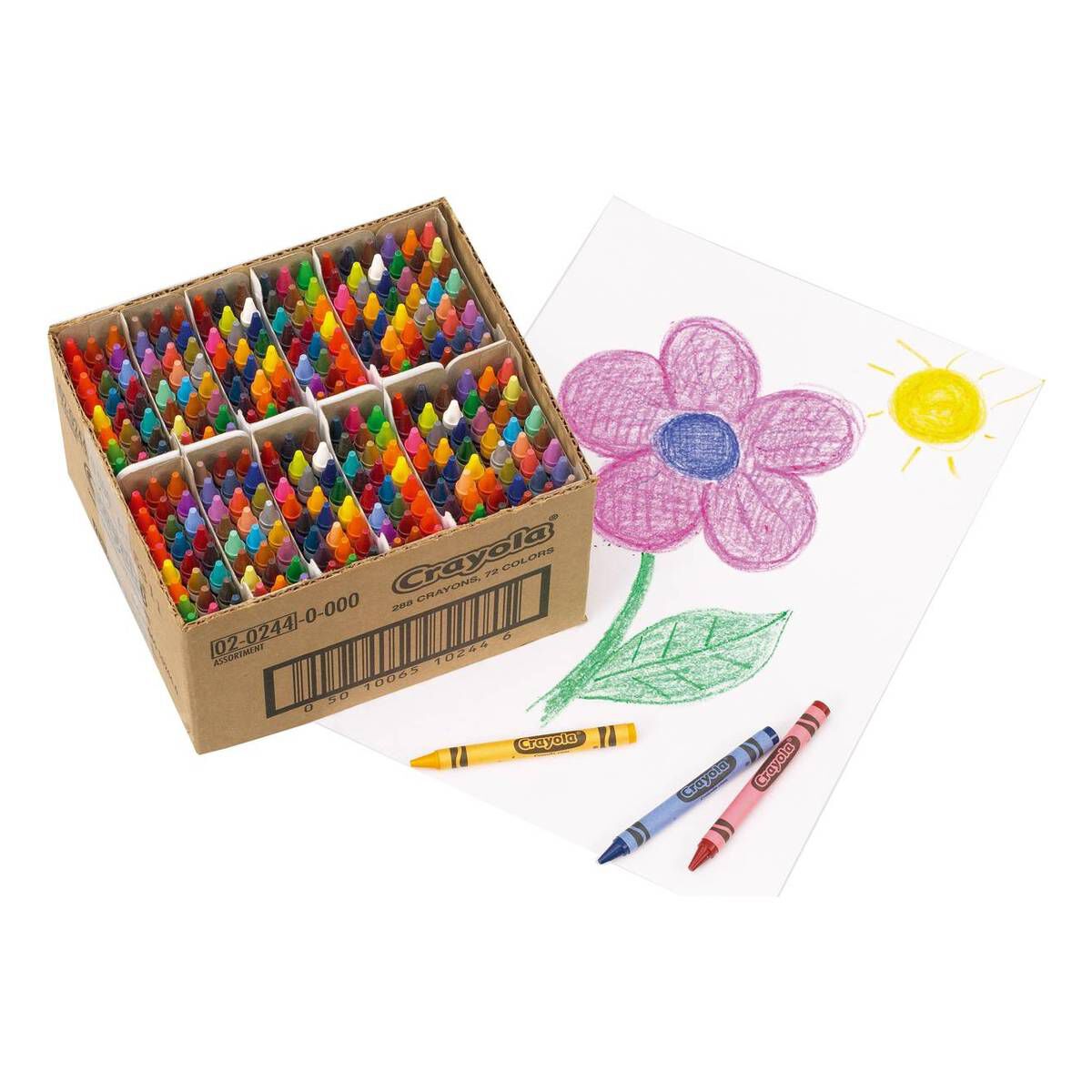 Crayola Crayons Class Pack 288 Pieces - Hobbycraft
